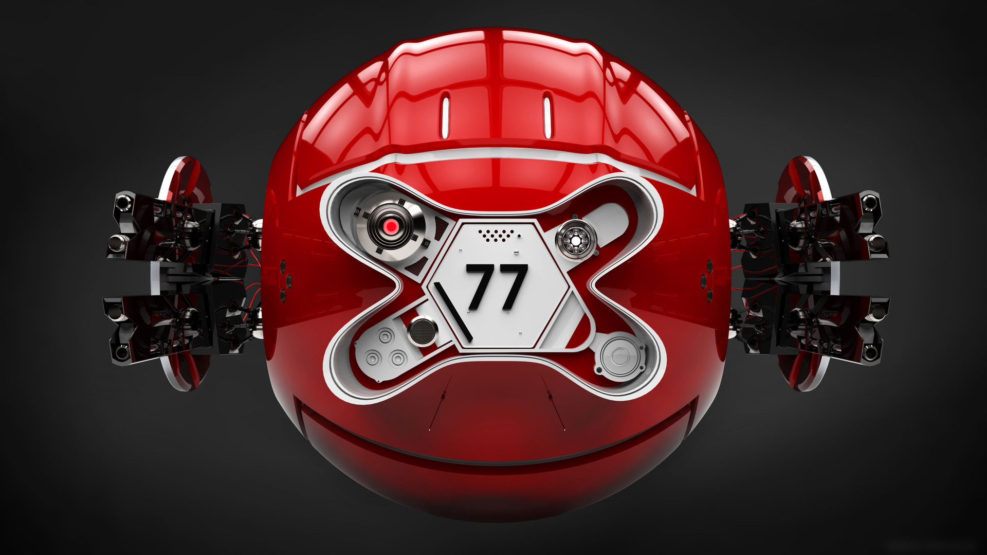 ArtStation - Oblivion Robot Orb redesigned