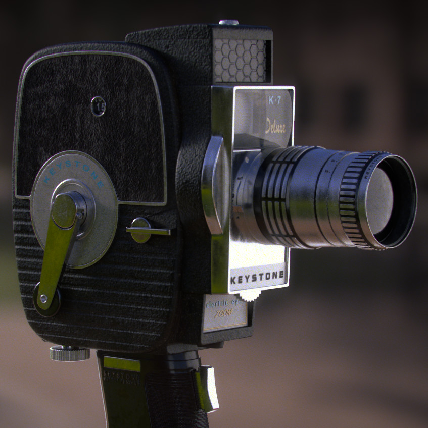 ArtStation - Old 8mm Camera