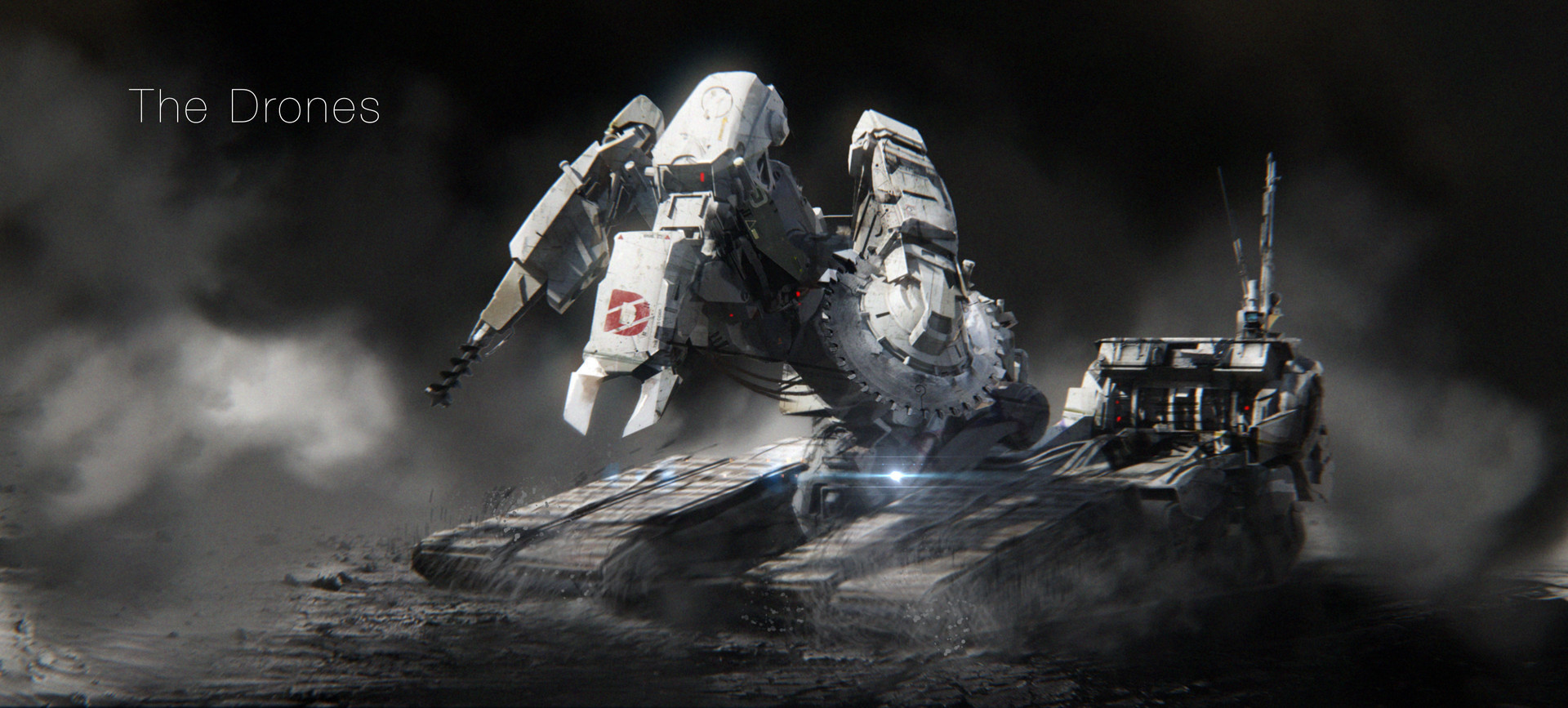 ArtStation - The Drones - game concept art.