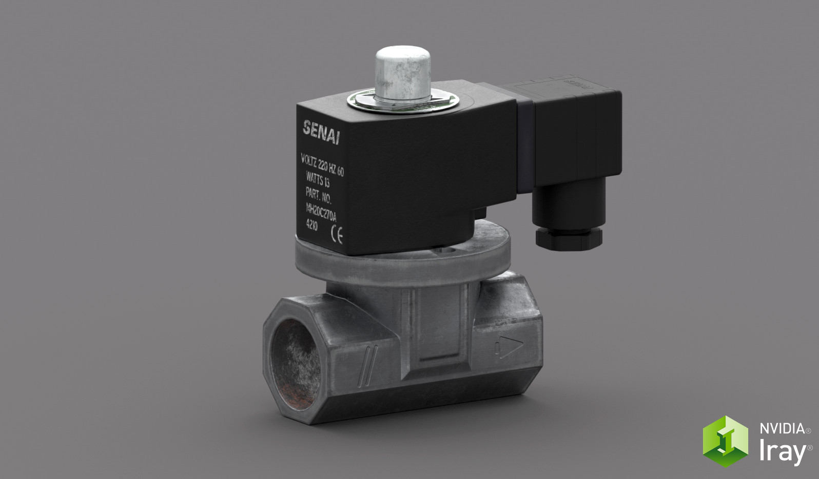ArtStation - Solenoid Valve