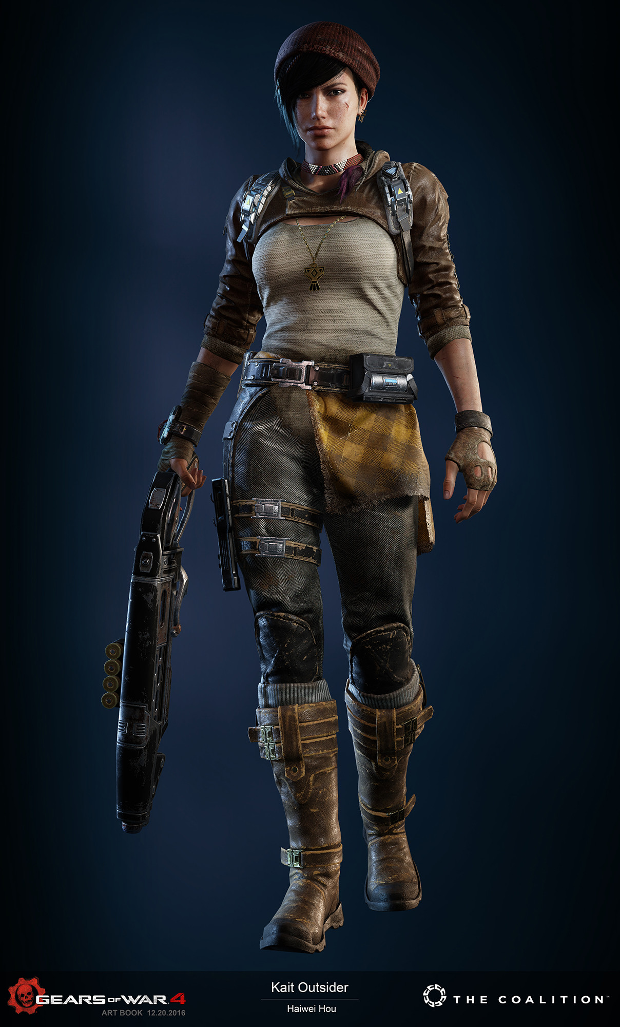 ArtStation - The Gears 4 Art Book - Heroes Outsider