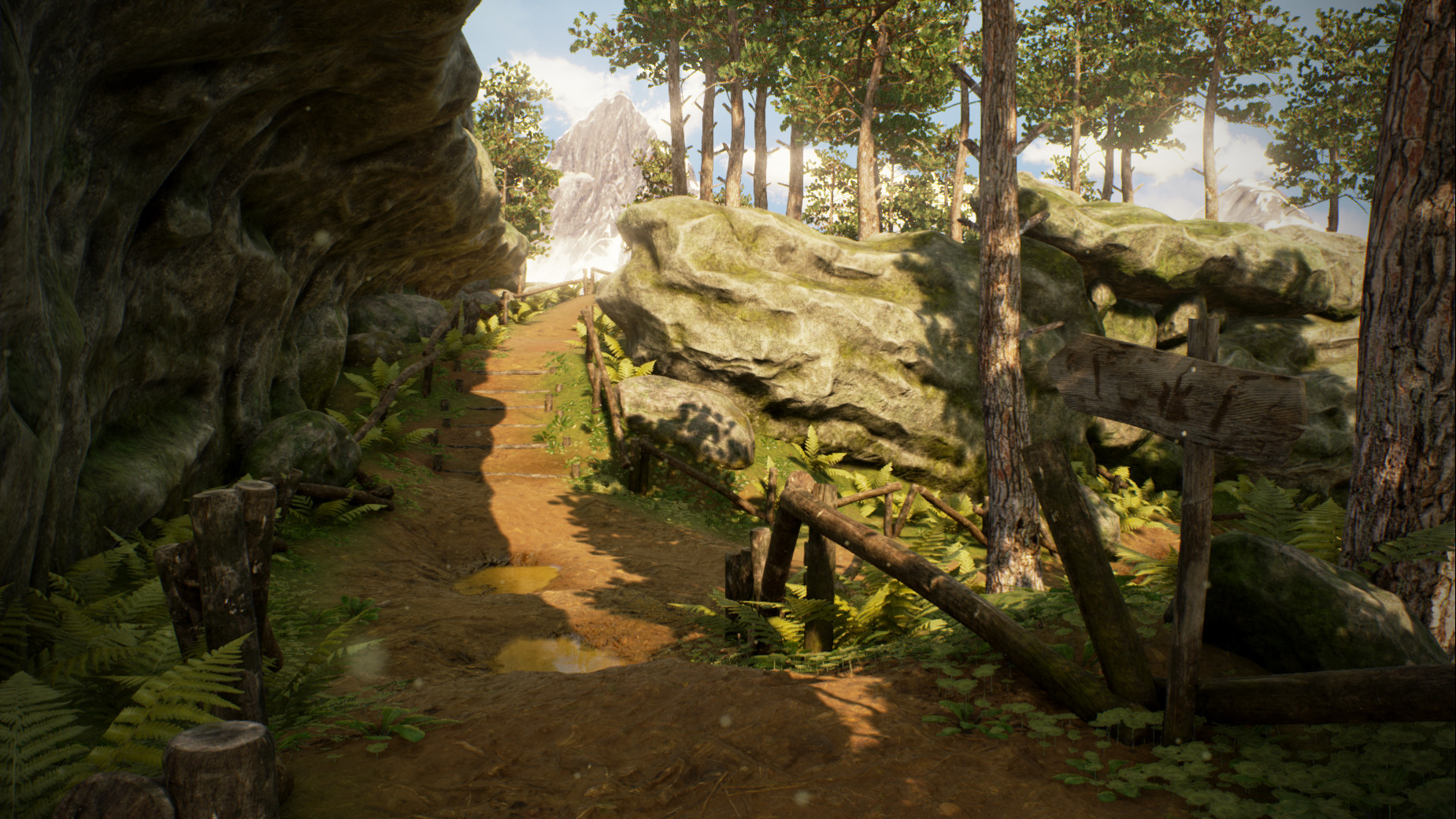 ArtStation - UE4 - The Mountain Path