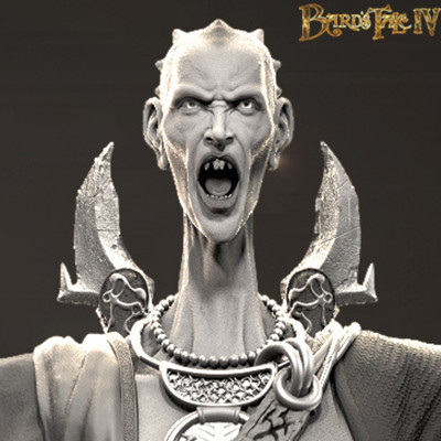 ArtStation - Wizard- Bard's Tale IV