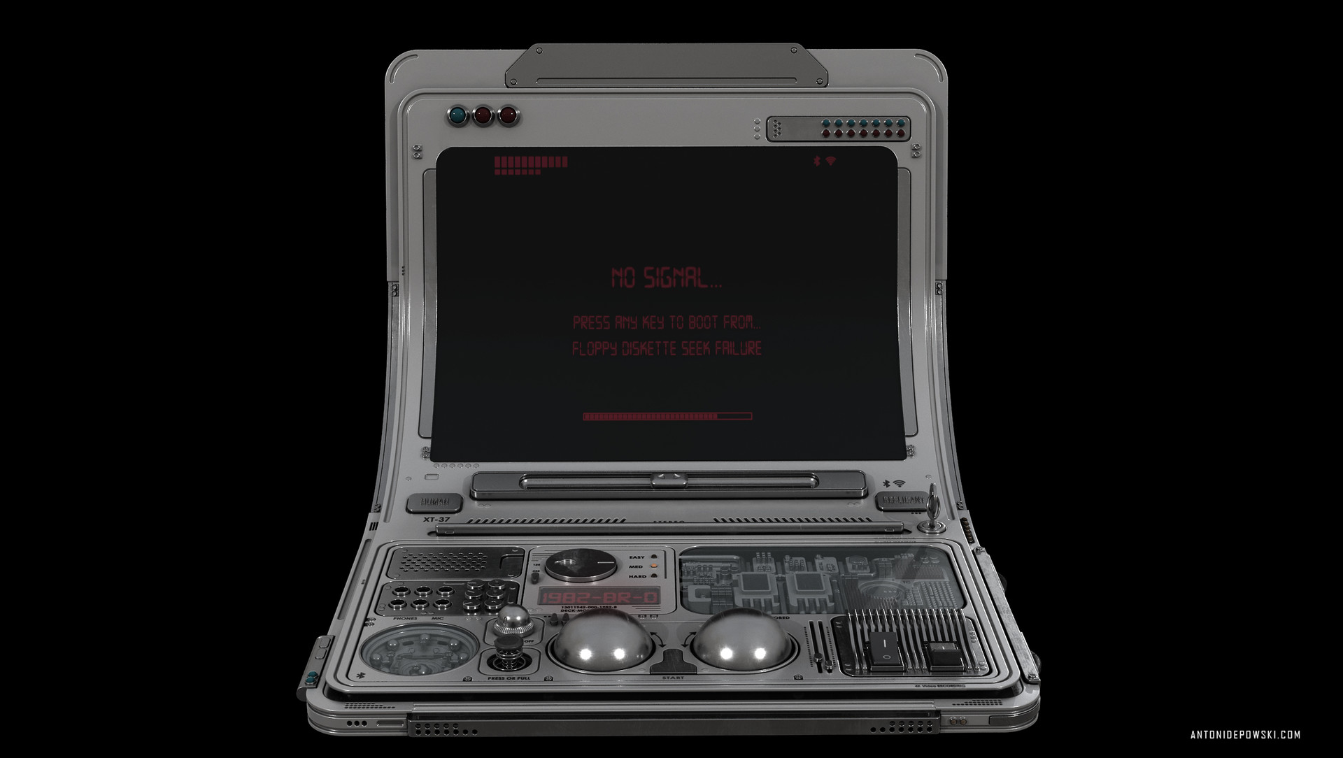 ArtStation - Voight Kampff Test Machine #2