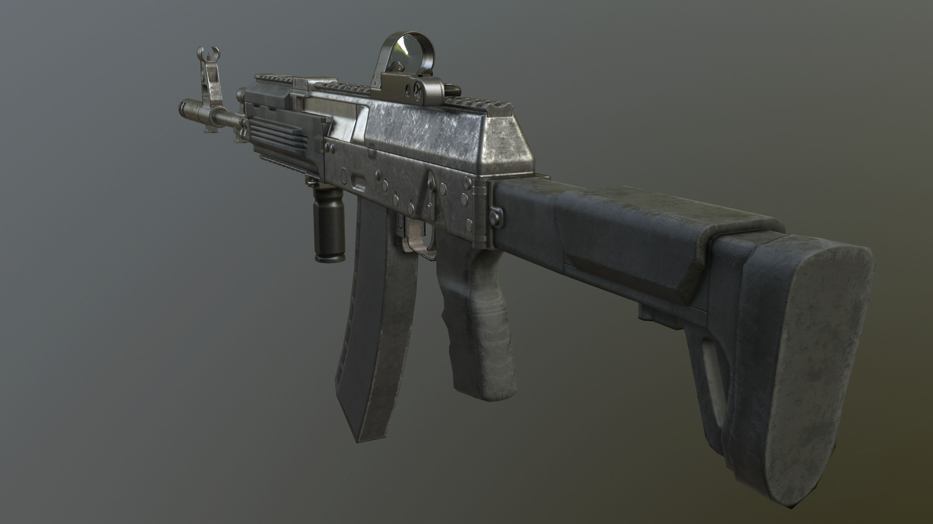 ArtStation - AK 12 assault rifle