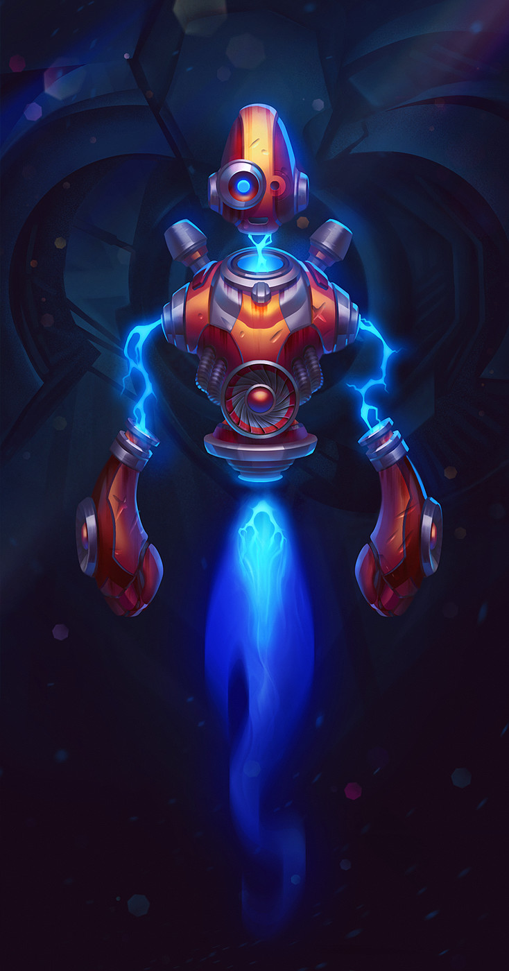 ArtStation - Mermaid & robot