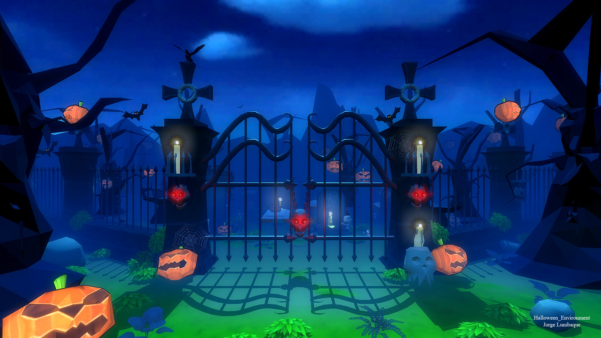 ArtStation - Halloween Environment