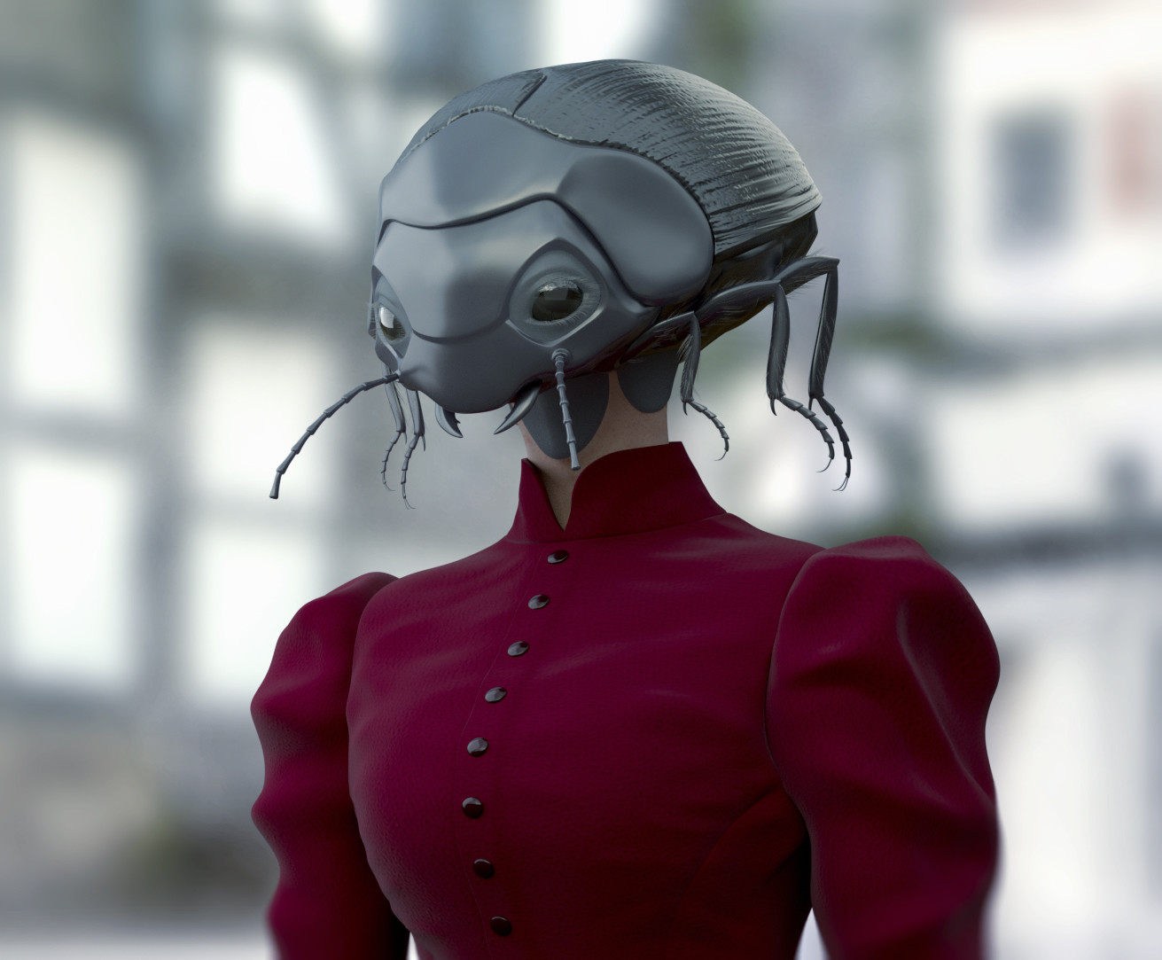 ArtStation - Perdido Street Station - Khephri Character Design/Model
