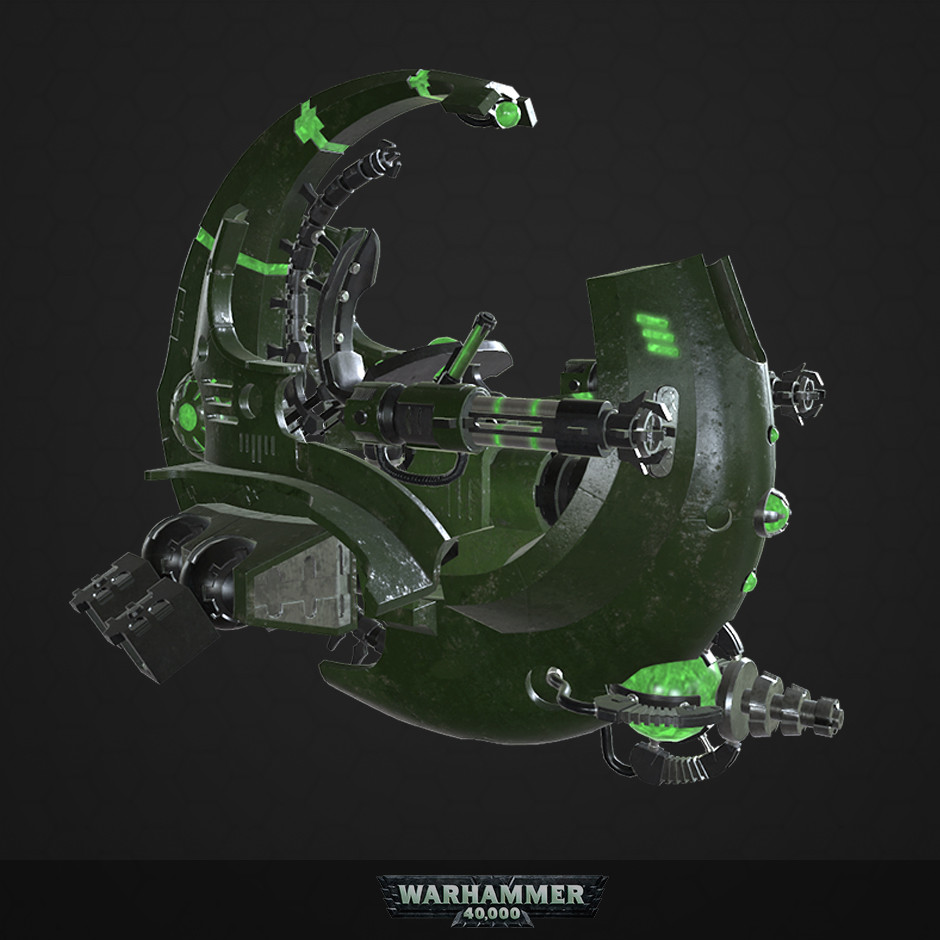 ArtStation - Necron Tesseract Ark - Warhammer 40k Fan Art