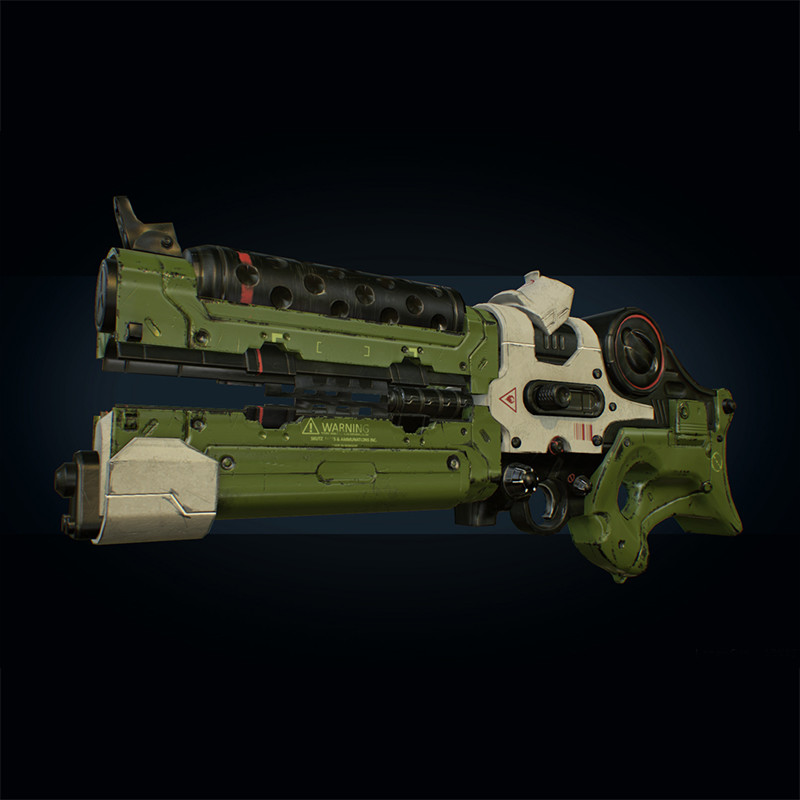 ArtStation - Laser Gun