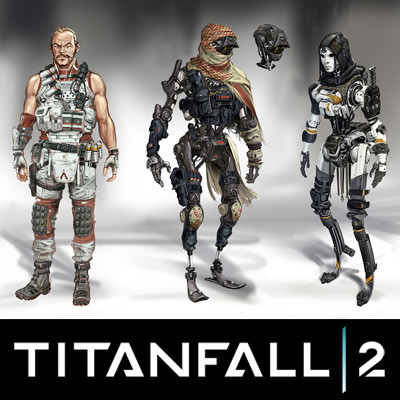 ArtStation - Titanfall 2 assorted villains