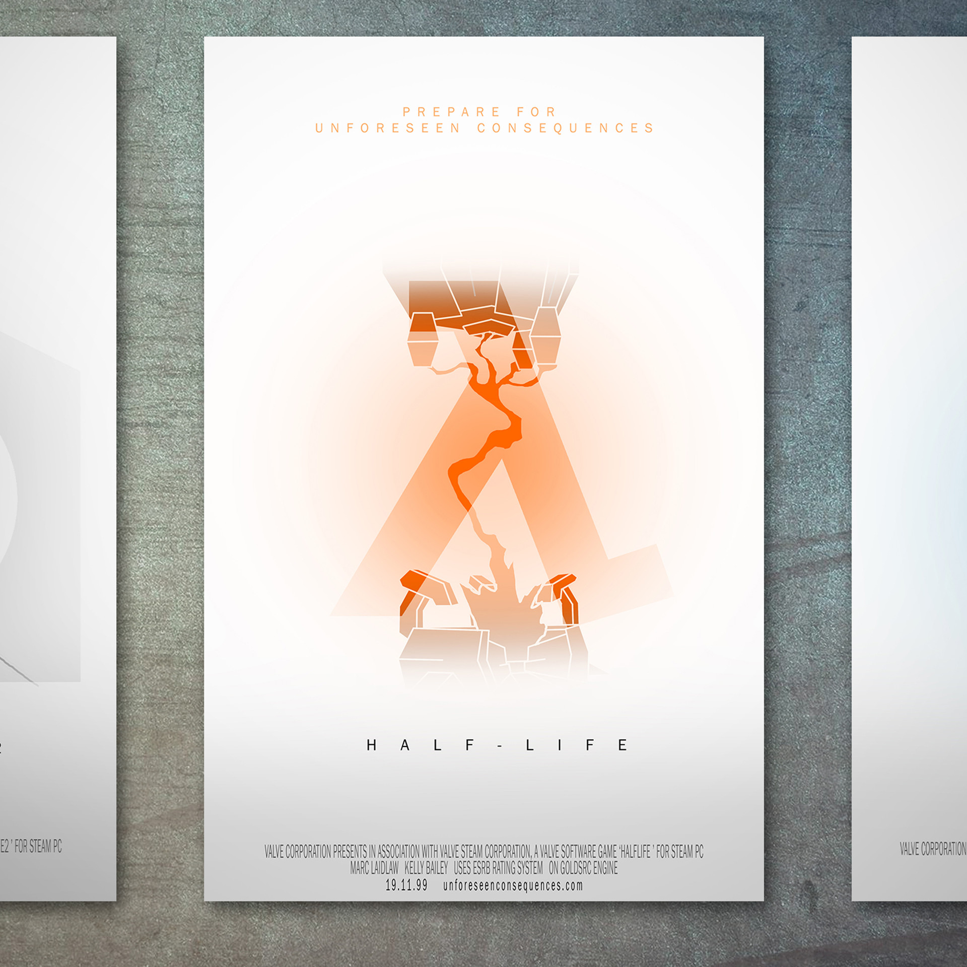 ArtStation - Half-Life Film Poster Series