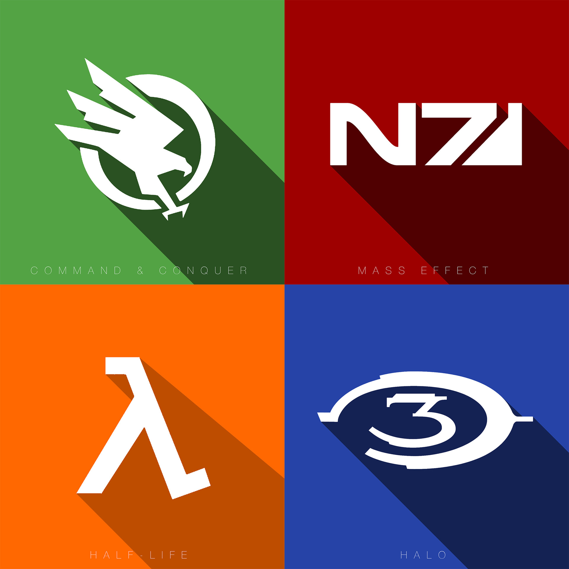 ArtStation - Drop Shadow Logos, Nick Burns