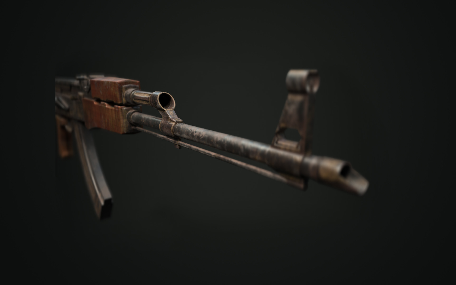 ArtStation - Gun AK 47