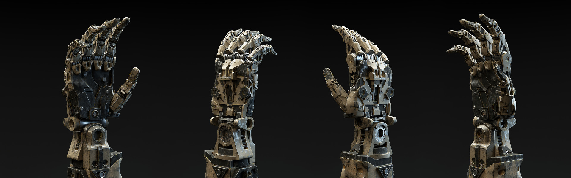 ArtStation - Bionic Arm Textured