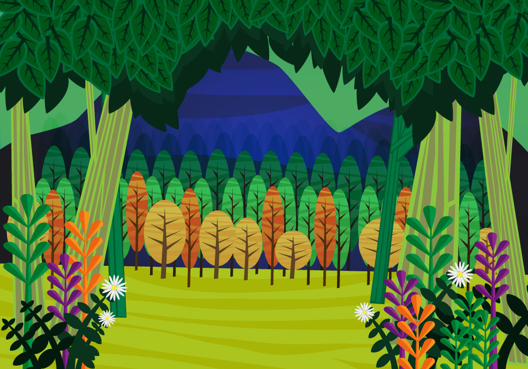 ArtStation - 2D Background Artwork