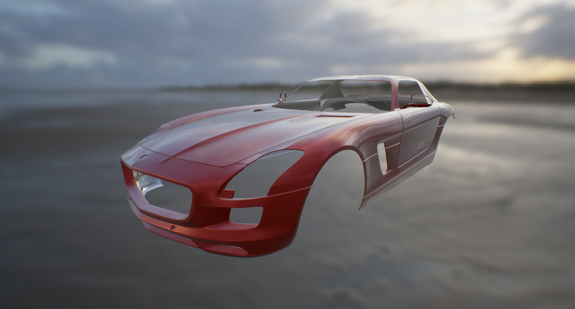 ArtStation - Advanced Car Paint Material