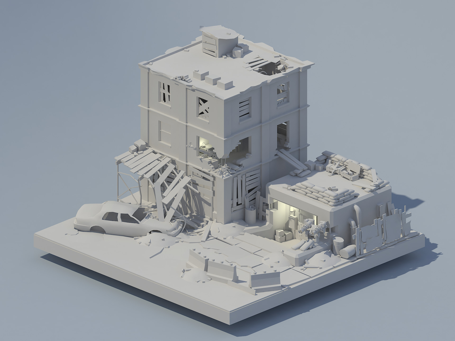 ArtStation - Mini environment