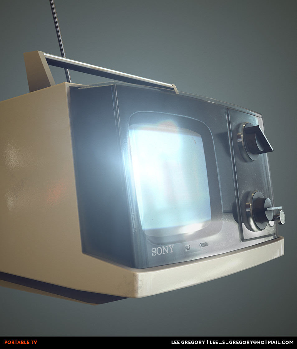 ArtStation - Portable TV