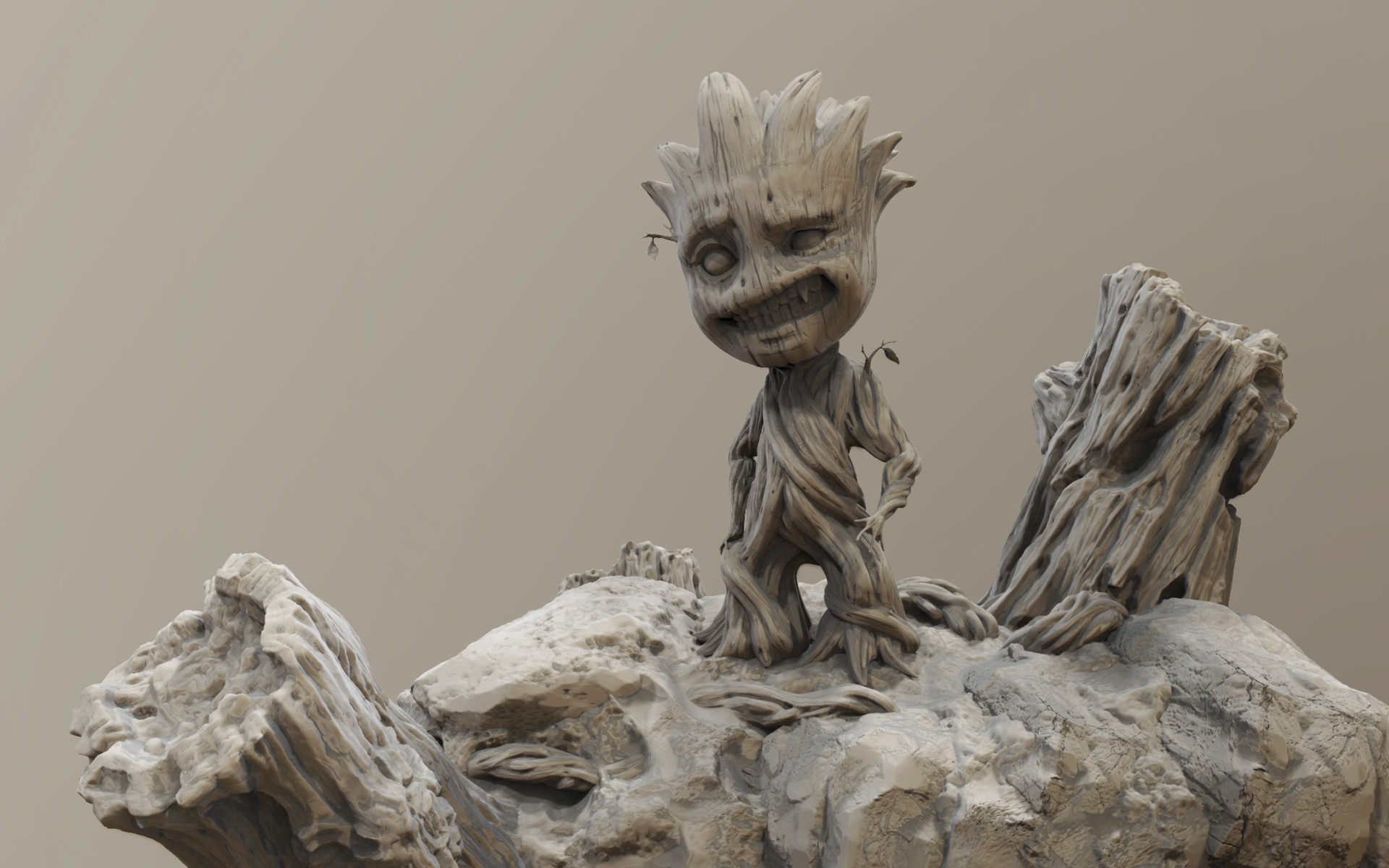 ArtStation - Baby Groot