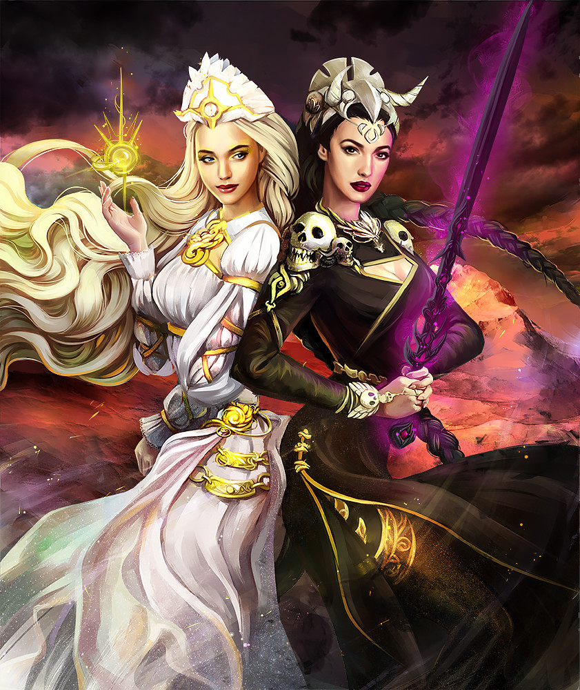 ArtStation - Character design for Cards game