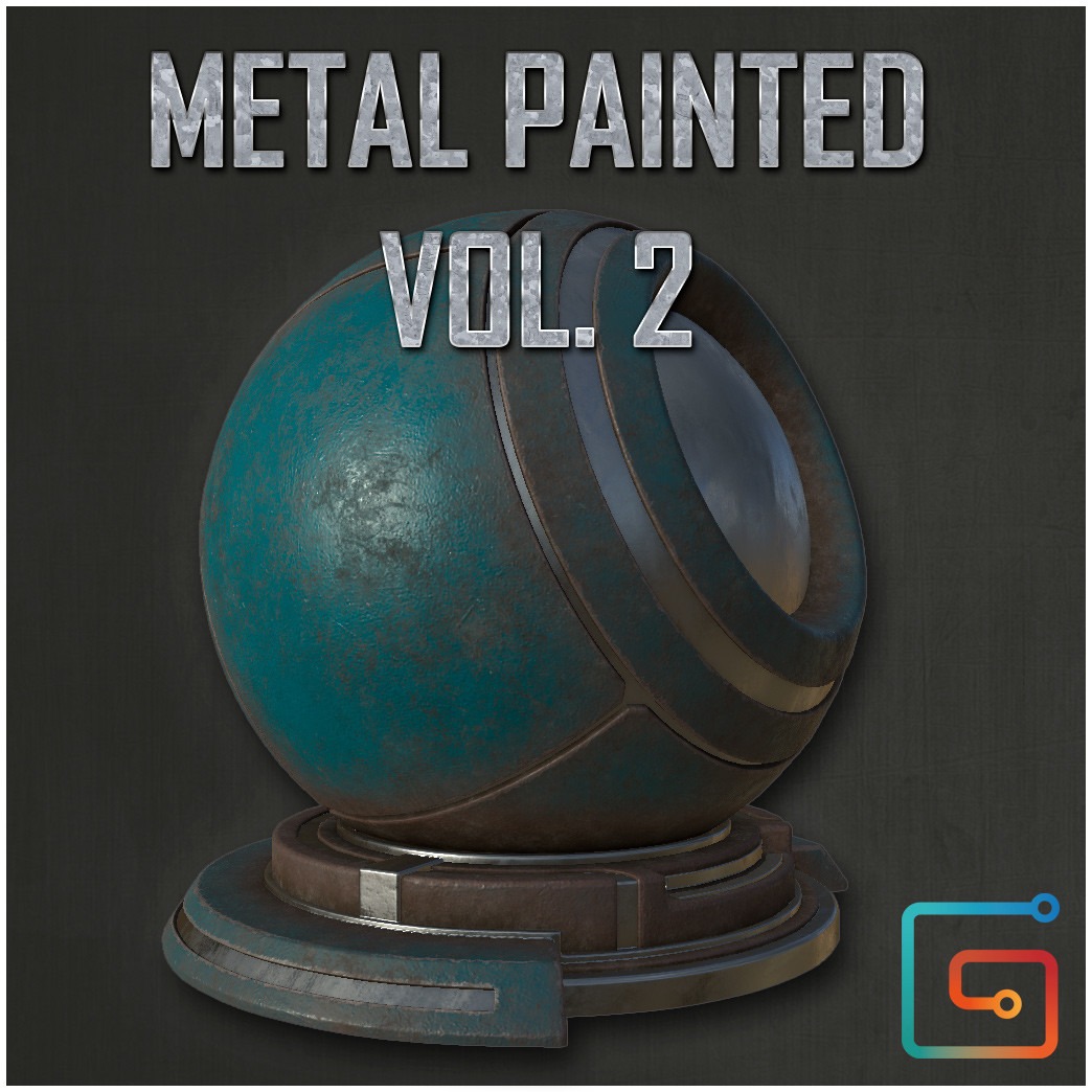 ArtStation - Metal Painted Pack Vol 2