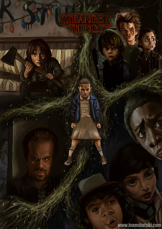 ArtStation - Stranger Things