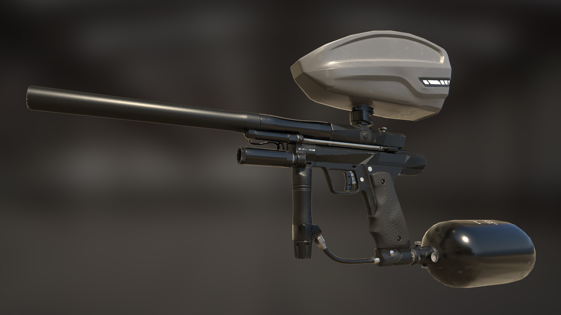 ArtStation - Paintball Gun