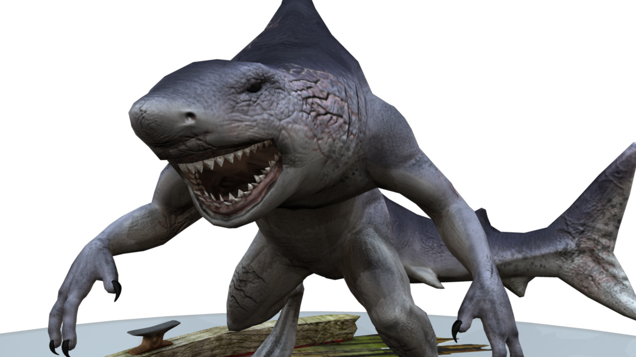 ArtStation - Shark Monster