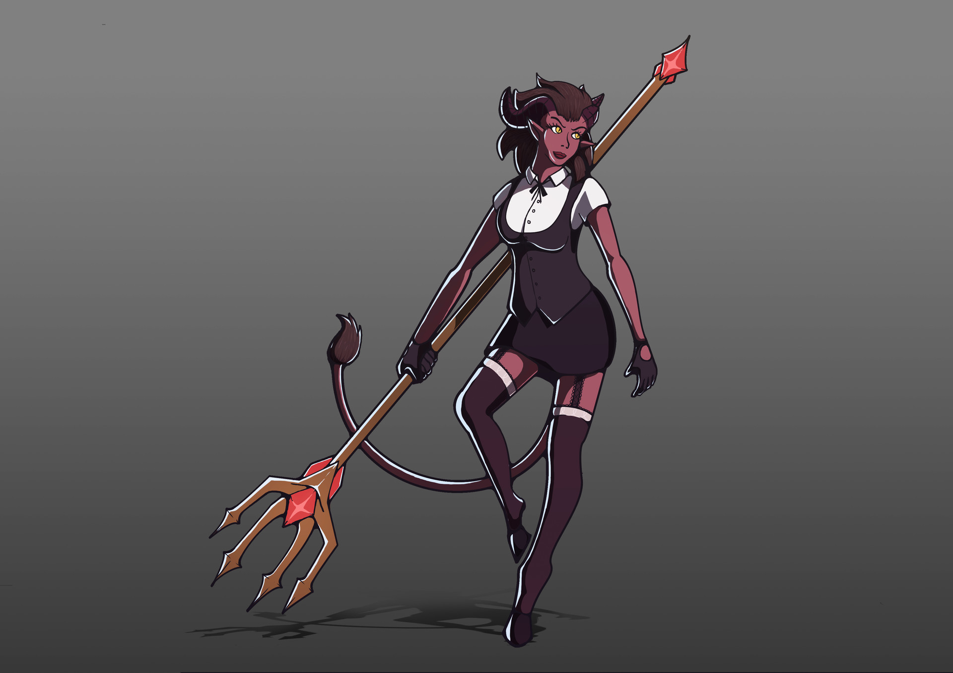 ArtStation - Succubus Teacher