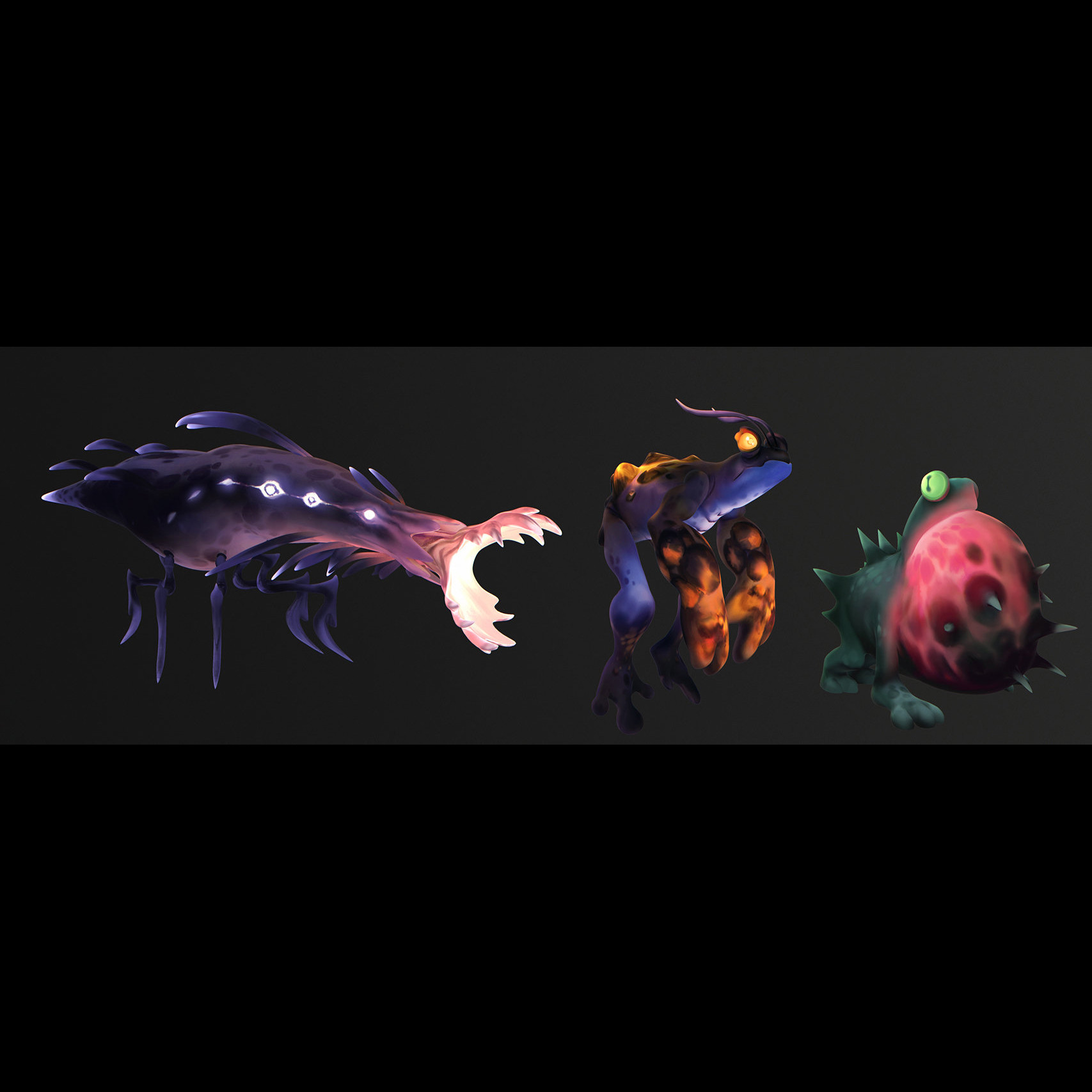 ArtStation - Ori and the Blind Forest Enemy 3D Models