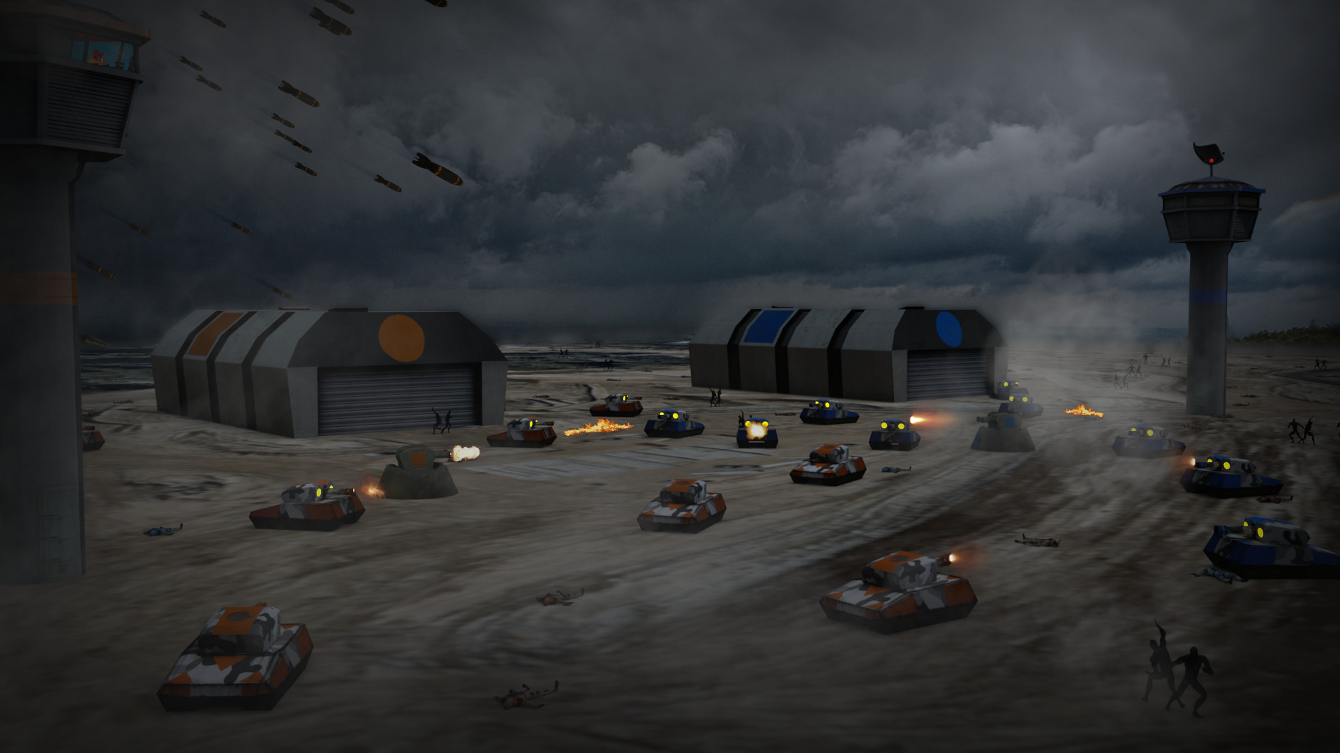 ArtStation - Tank Game previsualization