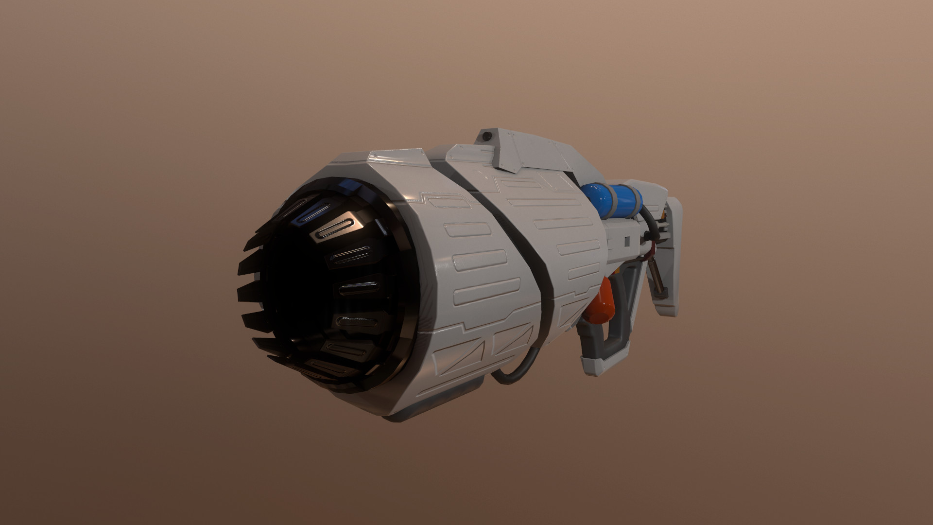 ArtStation - Flux Blaster WIP