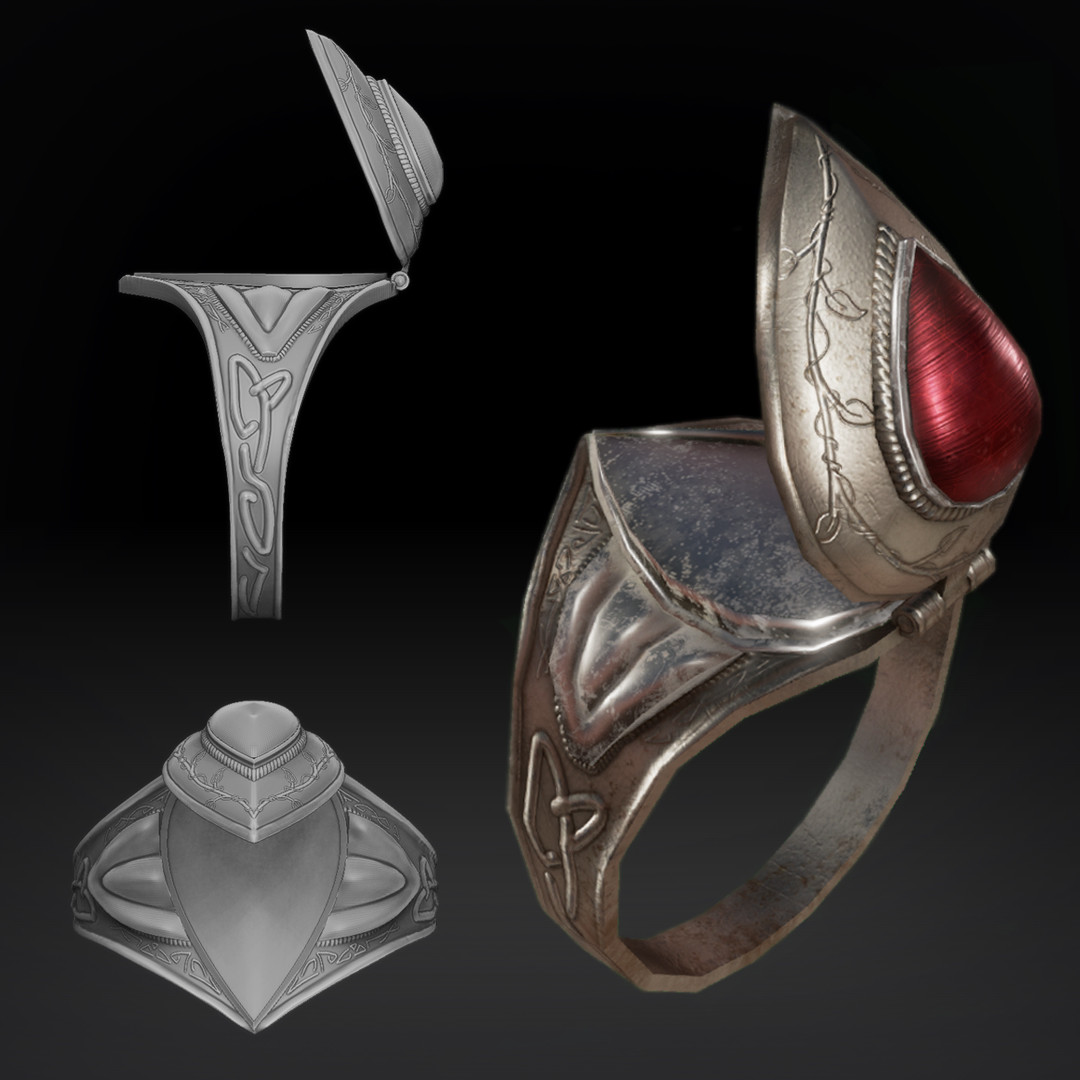 ArtStation - Poison Ring