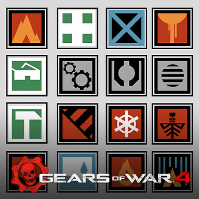 ArtStation - Gears of War 4 - Signage