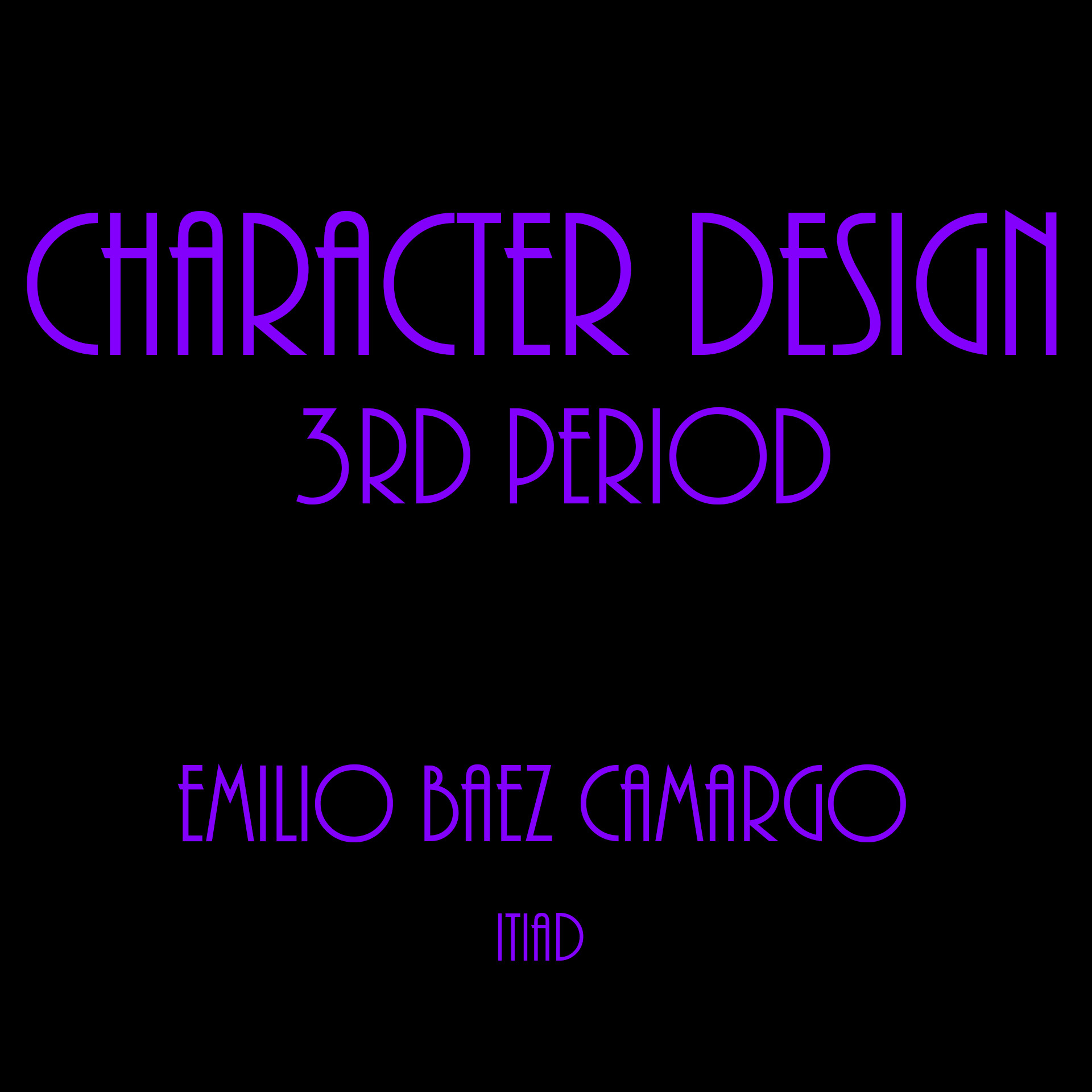 ArtStation - Character Design 3rd Period Works