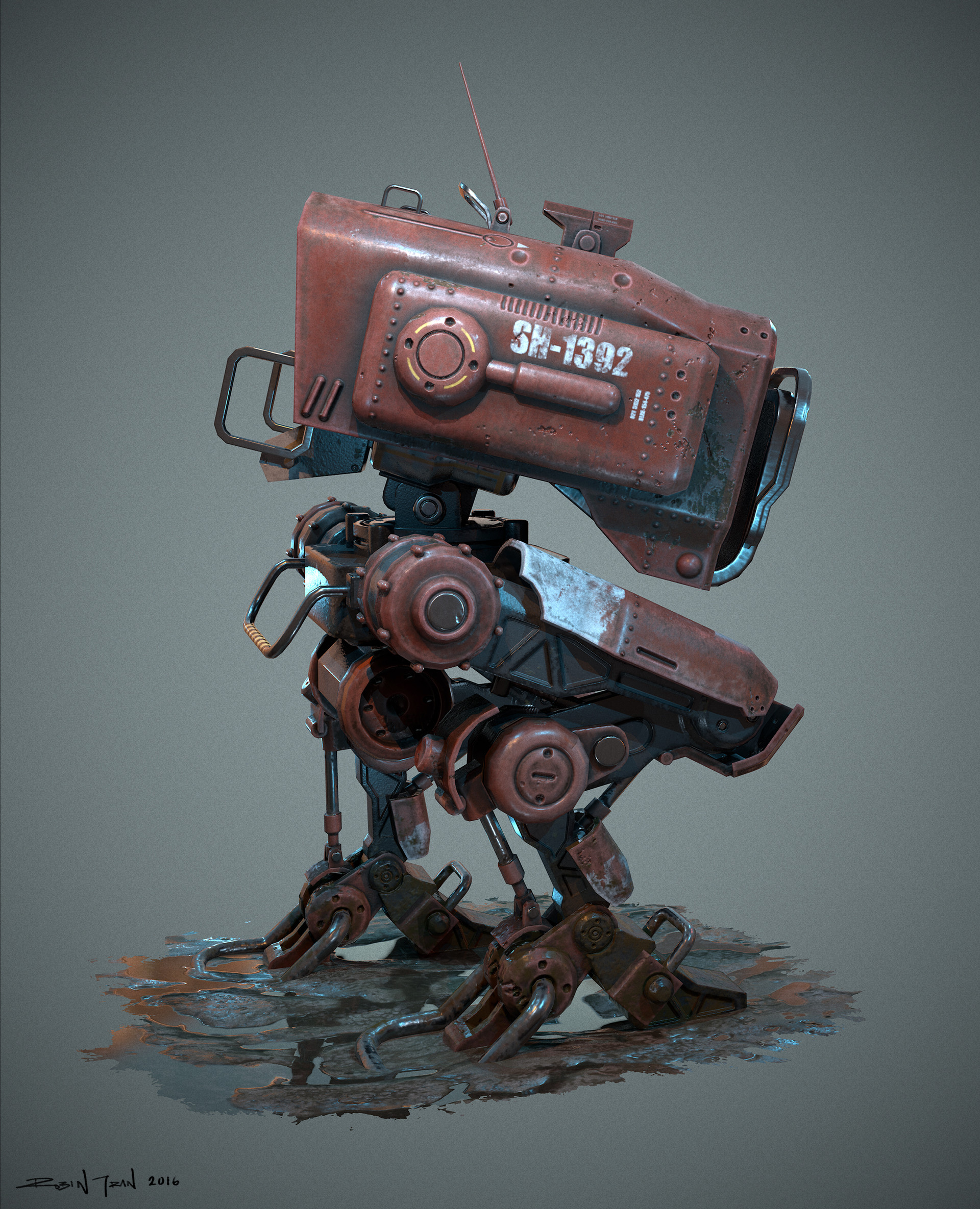 ArtStation - 3D Walker Gear - TOAD
