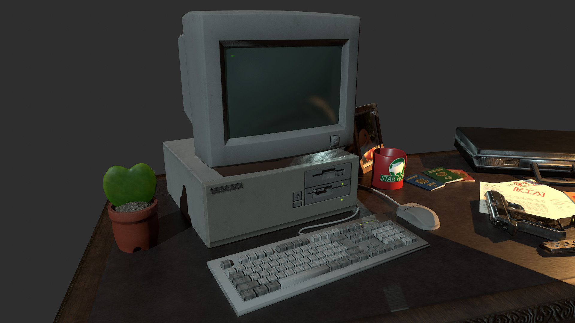 ArtStation - Secret Agent Office