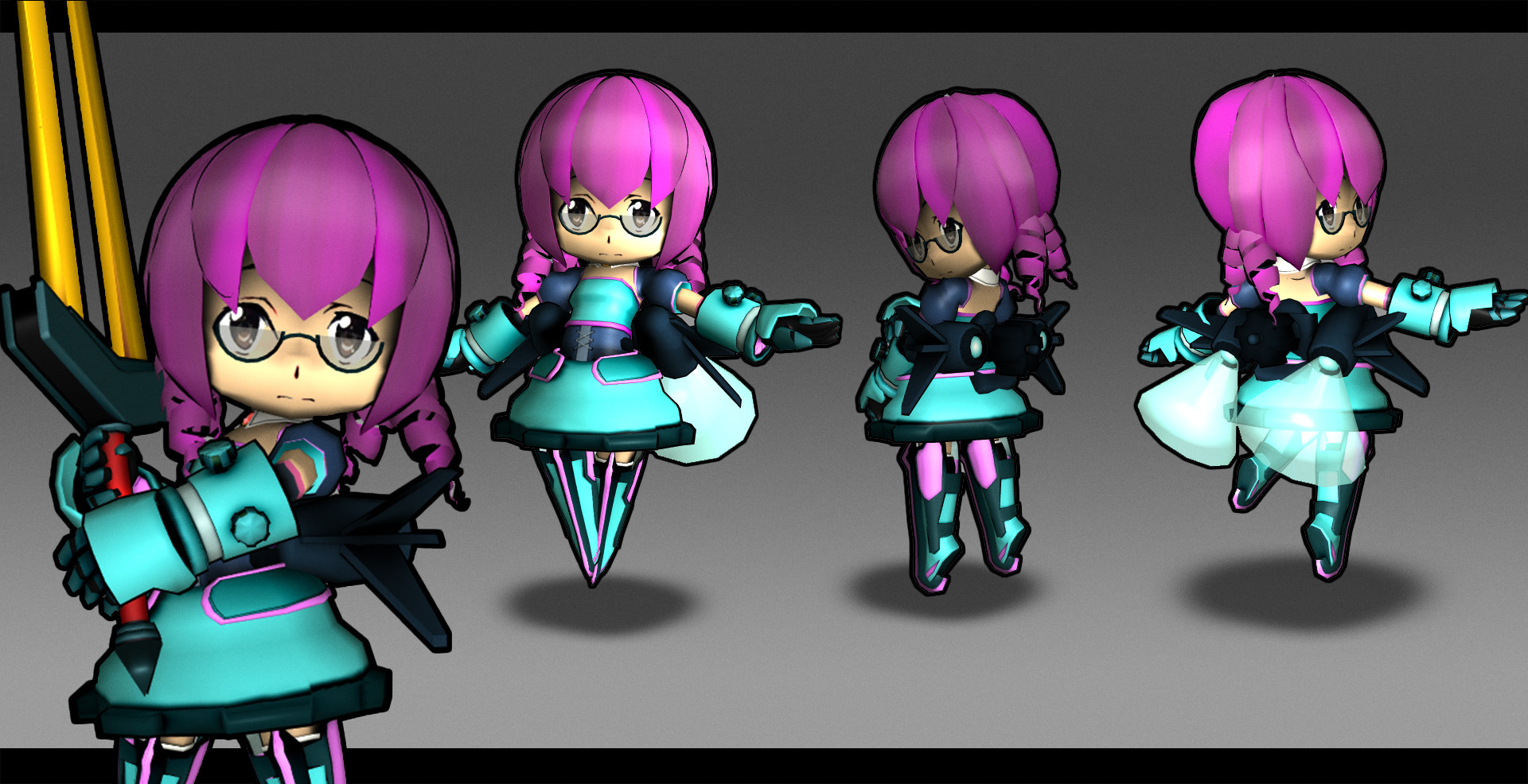 ArtStation - Mecha Sword Girl