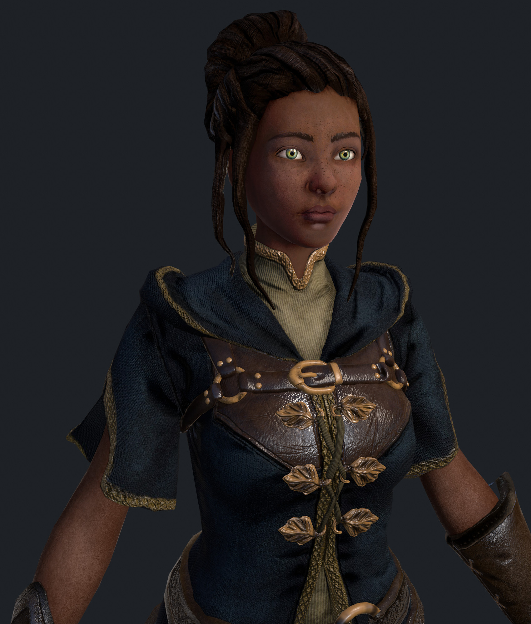 ArtStation - Marcela character model