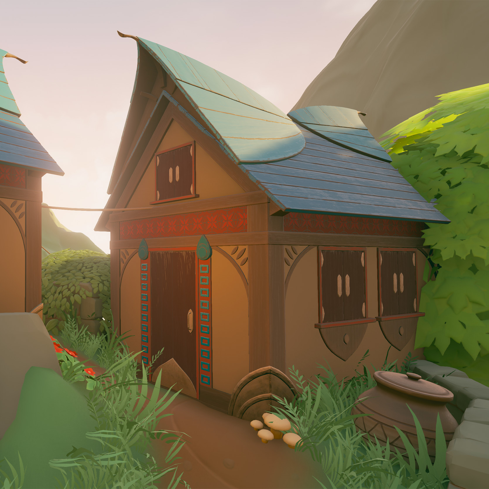 ArtStation - Untitled Nerd Kingdom Project - Modular Architecture