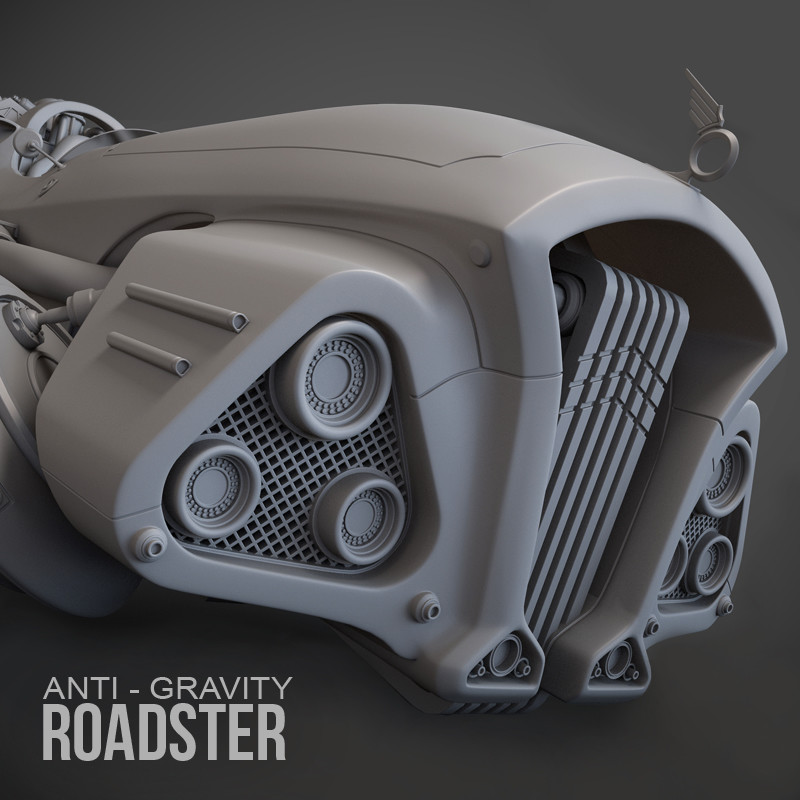 ArtStation - Anti-Gravity Roadster