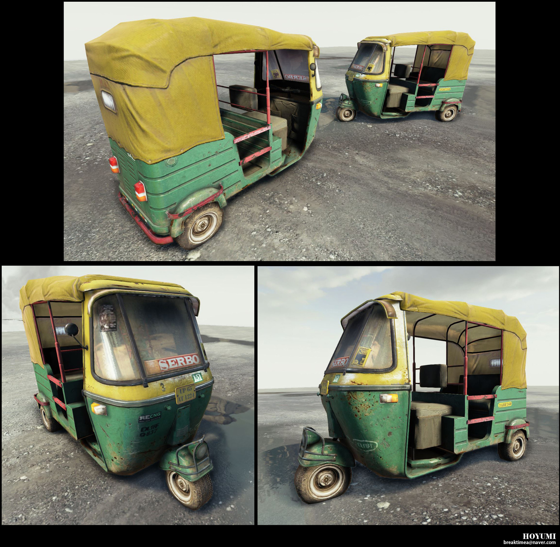 ArtStation - Rickshaw