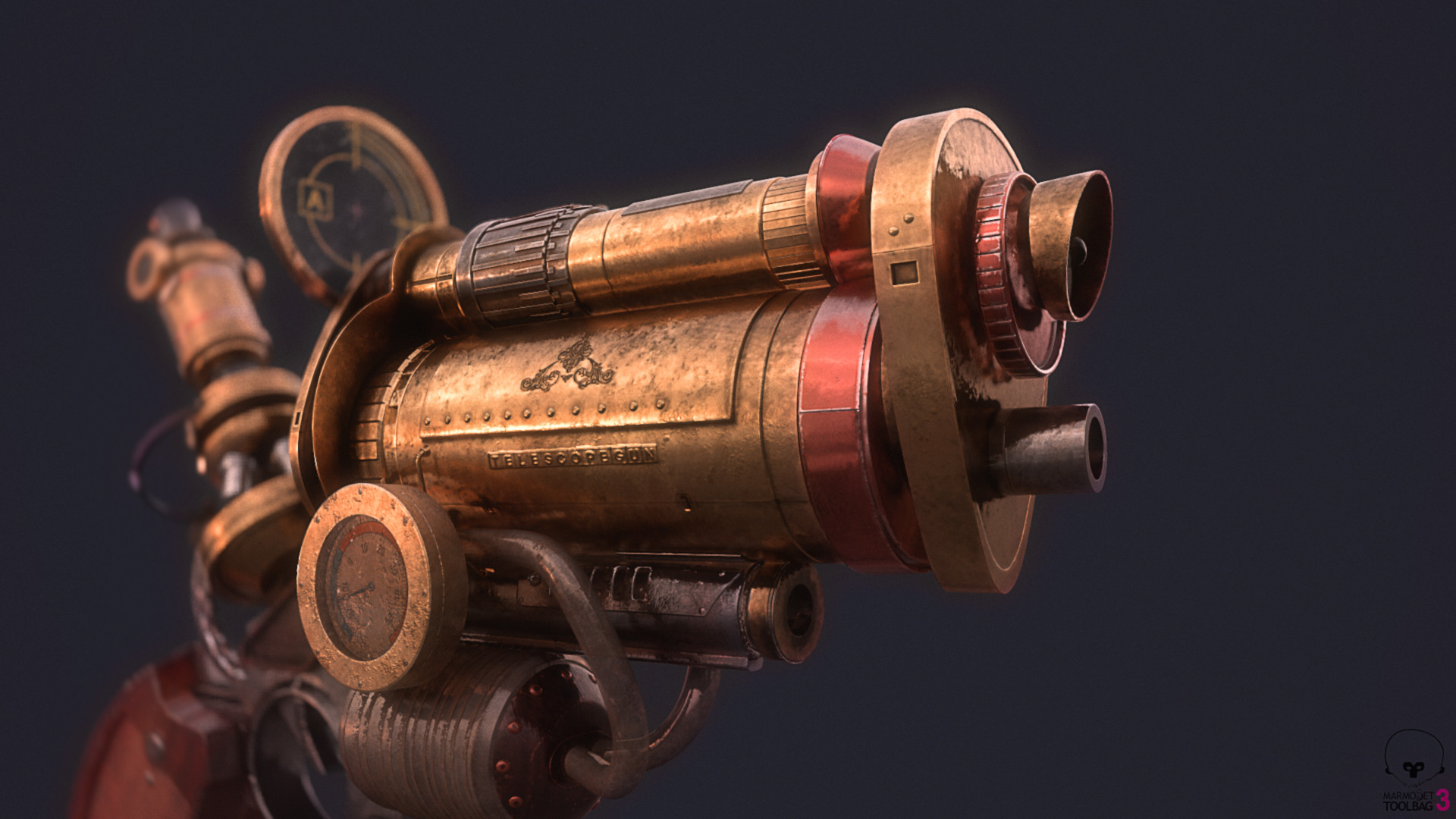 ArtStation - Telescope gun