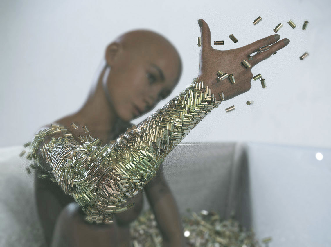 ArtStation - Bullet Storm Girl