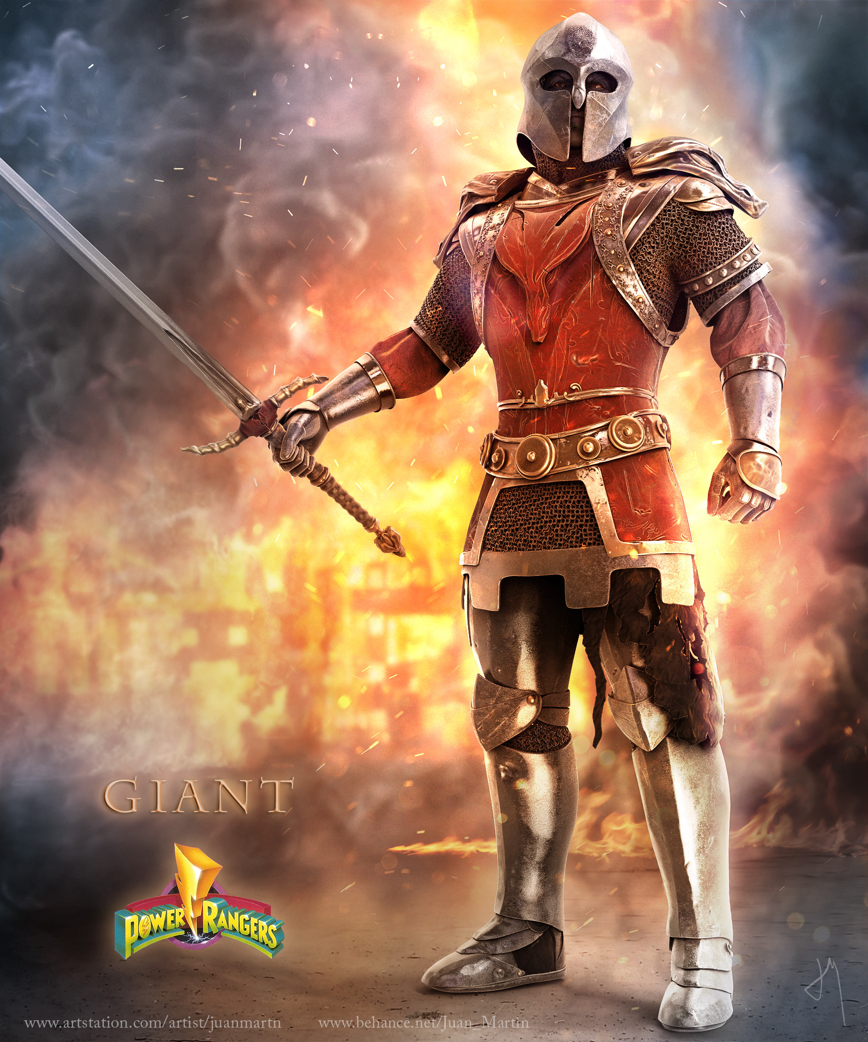 ArtStation - Power Rangers - Giant
