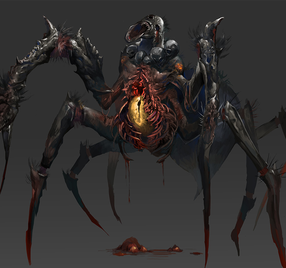 ArtStation - Scream Spider