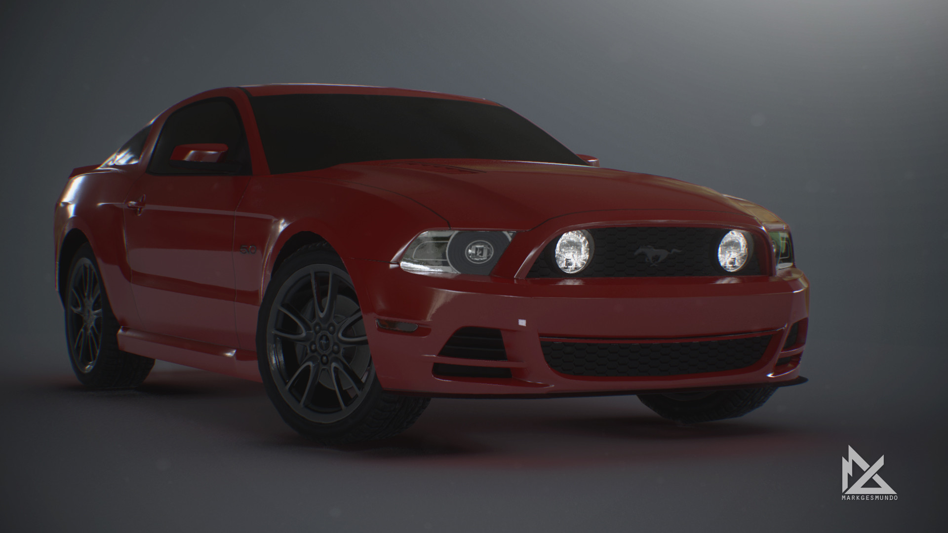 ArtStation - 2XL Street Racing (Mobile Game) - Ford Mustang