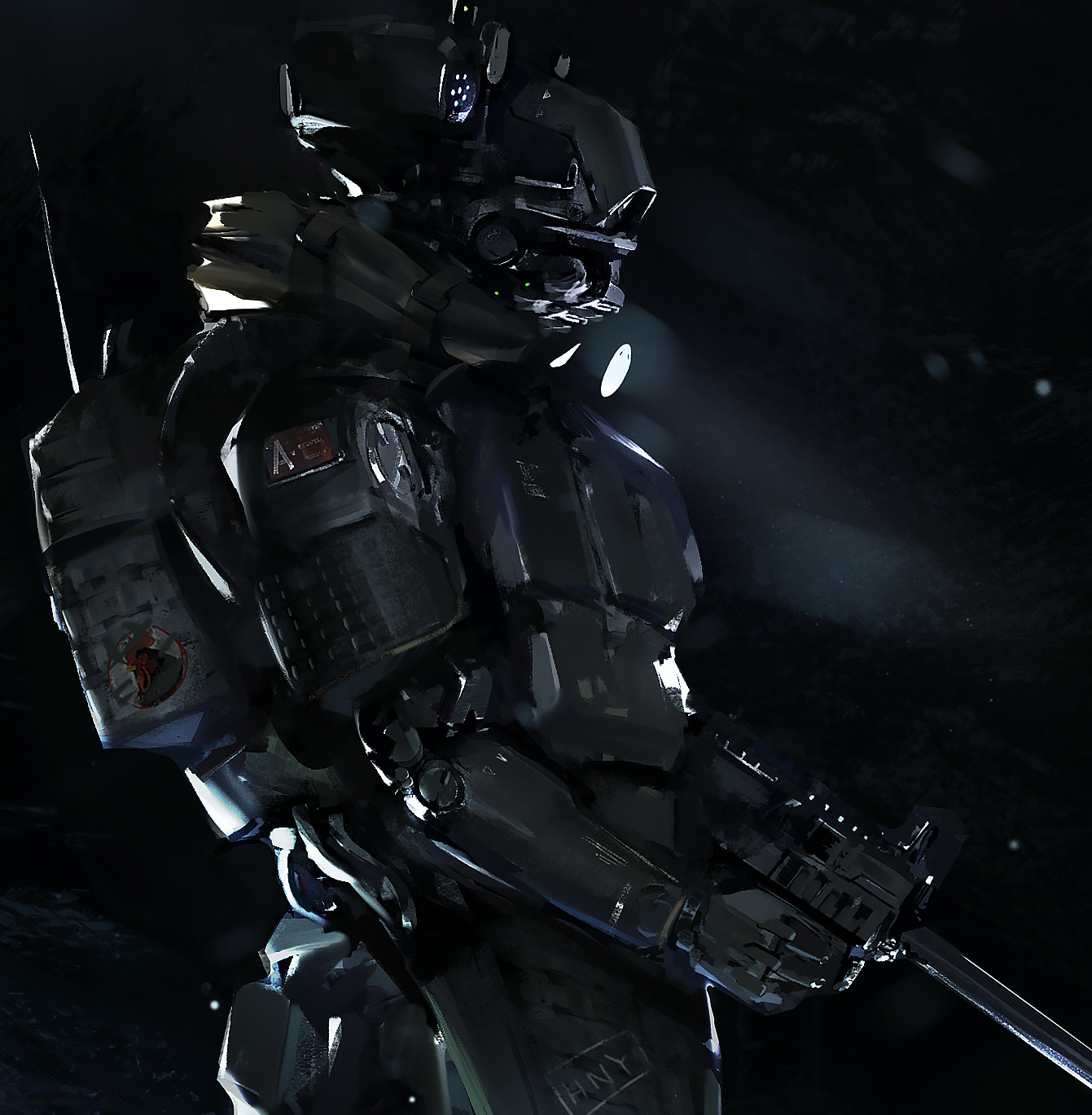 ArtStation - Winter Droid