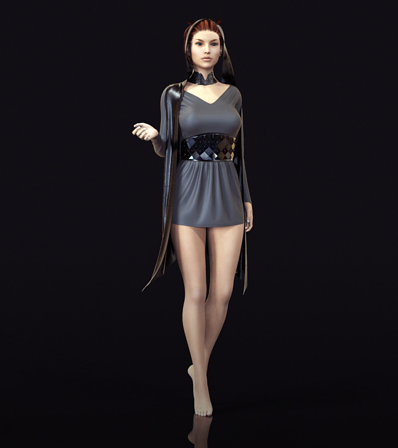 ArtStation - Practice - Female cloth